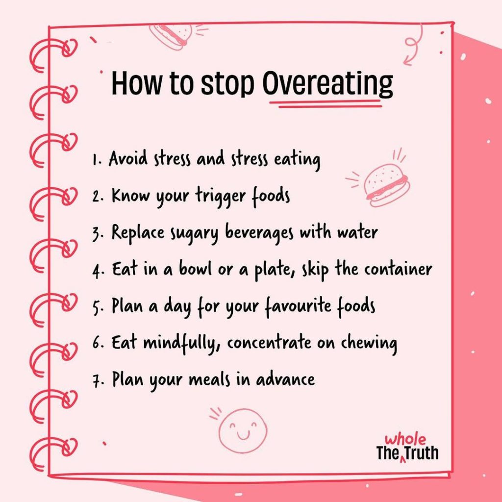 How to avoid and overcome overeating? - The Whole Truth